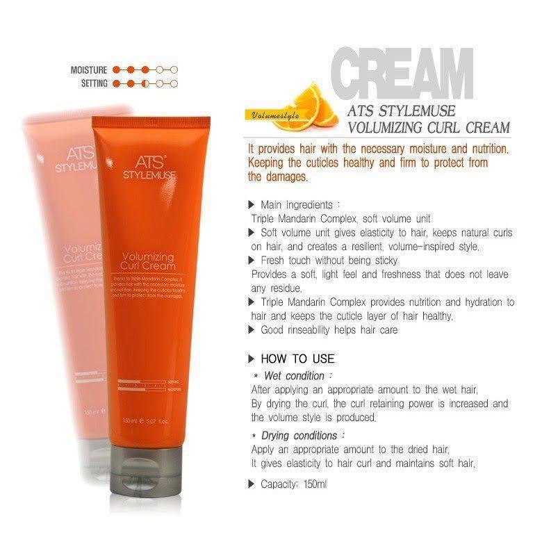 BN 150ml ATS Stylemuse Volumizing Curl Cream, Beauty & Personal Care ...