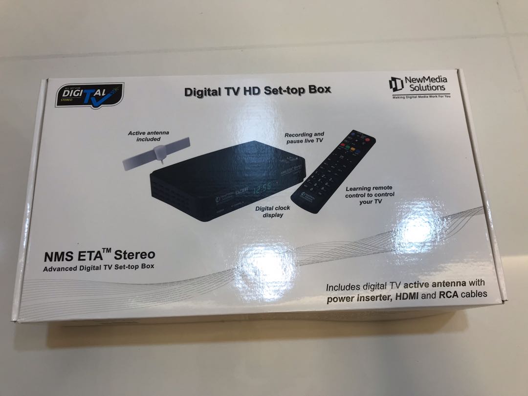 BRAND NEW Digital TV setup box-NewMedia Solutions brand, TV & Home ...