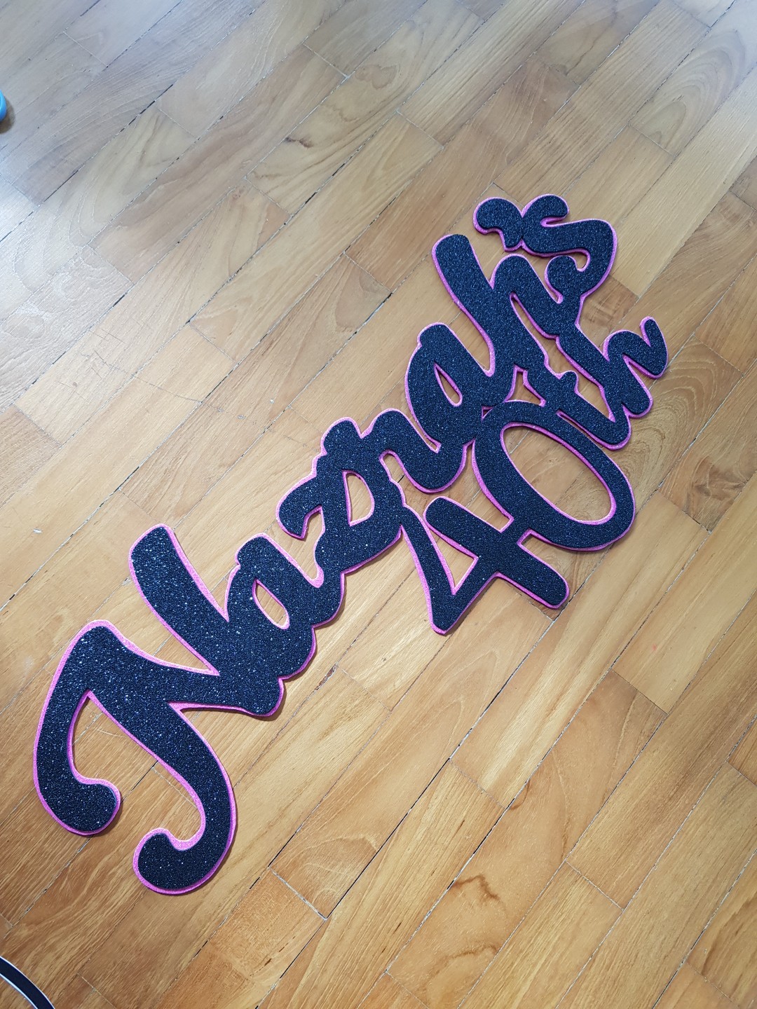 Customise Calligraphy cut out duo colour, Hobbies & Toys, Art & Prints ...