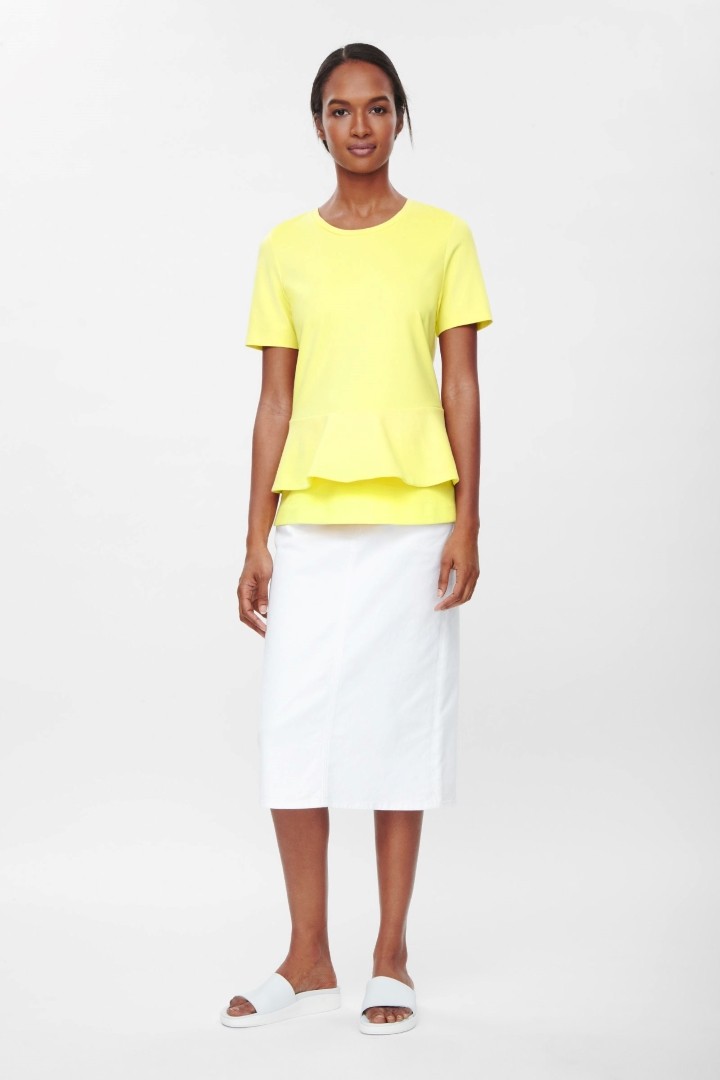 COS Top w/ Flared Layer on Carousell