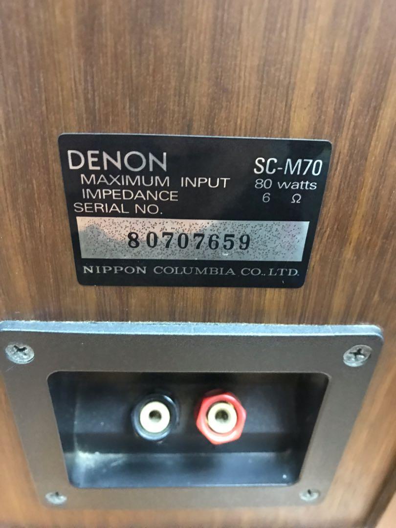 Denon SC-M70 Speakers, Audio, Soundbars, Speakers & Amplifiers on Carousell