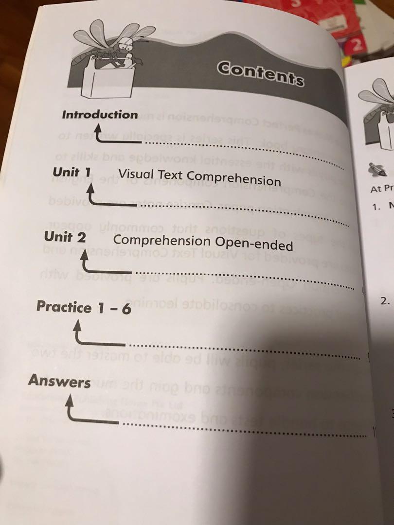 English Comprehension Textbook for P4, Hobbies & Toys, Books ...