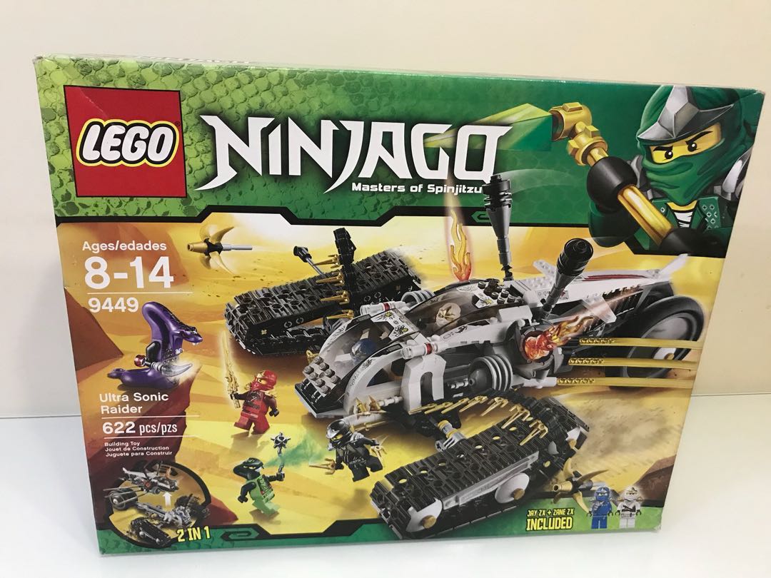 Lego 9449 Ninjago Ultra Sonic Raider, Hobbies & Toys, Toys & Games on ...