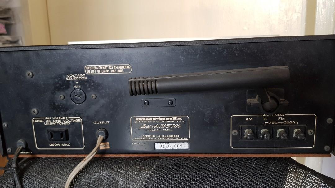 Marantz AM / FM Stereo Tuner ST 300, Audio, Soundbars, Speakers ...