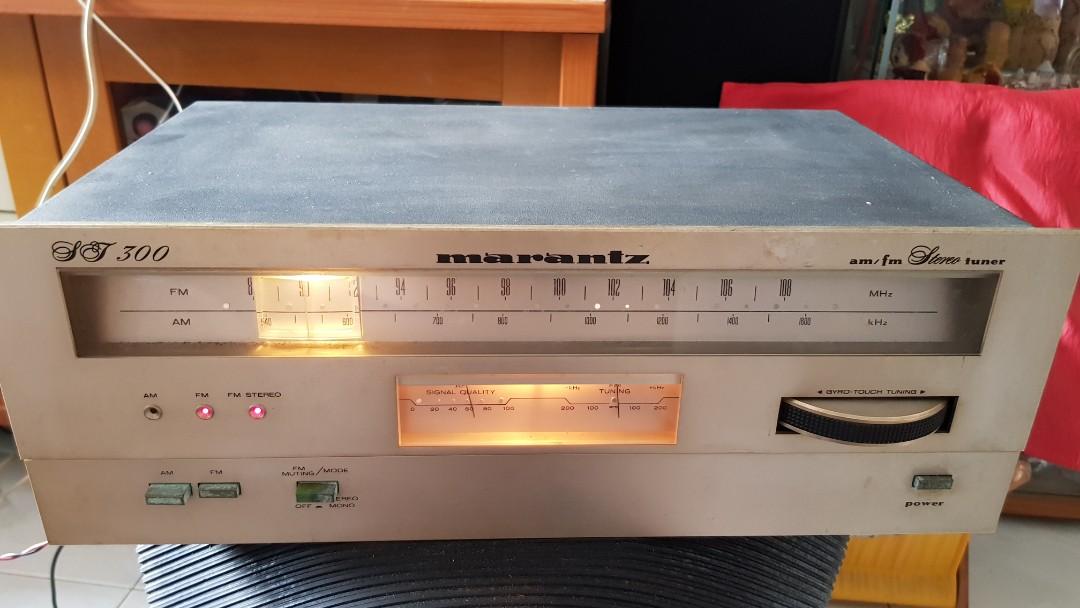 Marantz AM / FM Stereo Tuner ST 300, Audio, Soundbars, Speakers ...