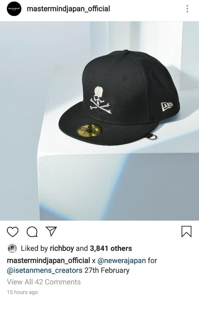 Mastermind Japan x New Era Japan Cap, Men's Fashion, Watches ...