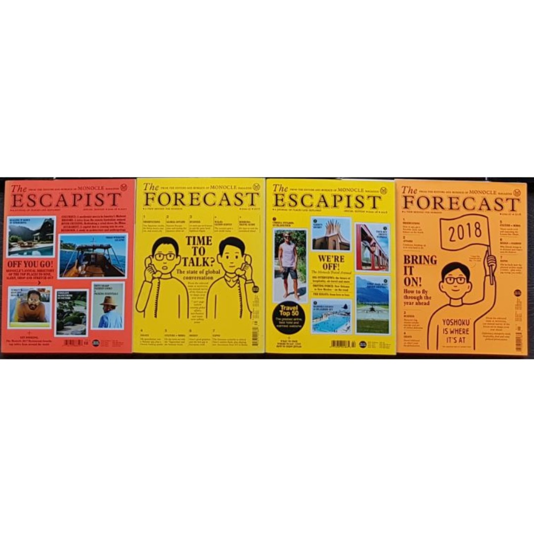MONOCLE THE ESCAPIST, Hobbies & Toys, Books & Magazines, Assessment Books on Carousell