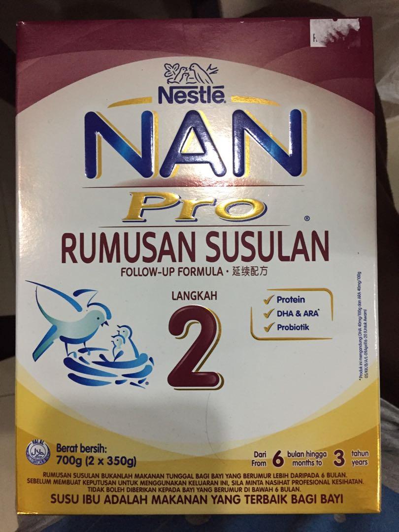 NAN PRO2 formula milk for baby, Babies & Kids, Nursing & Feeding ...