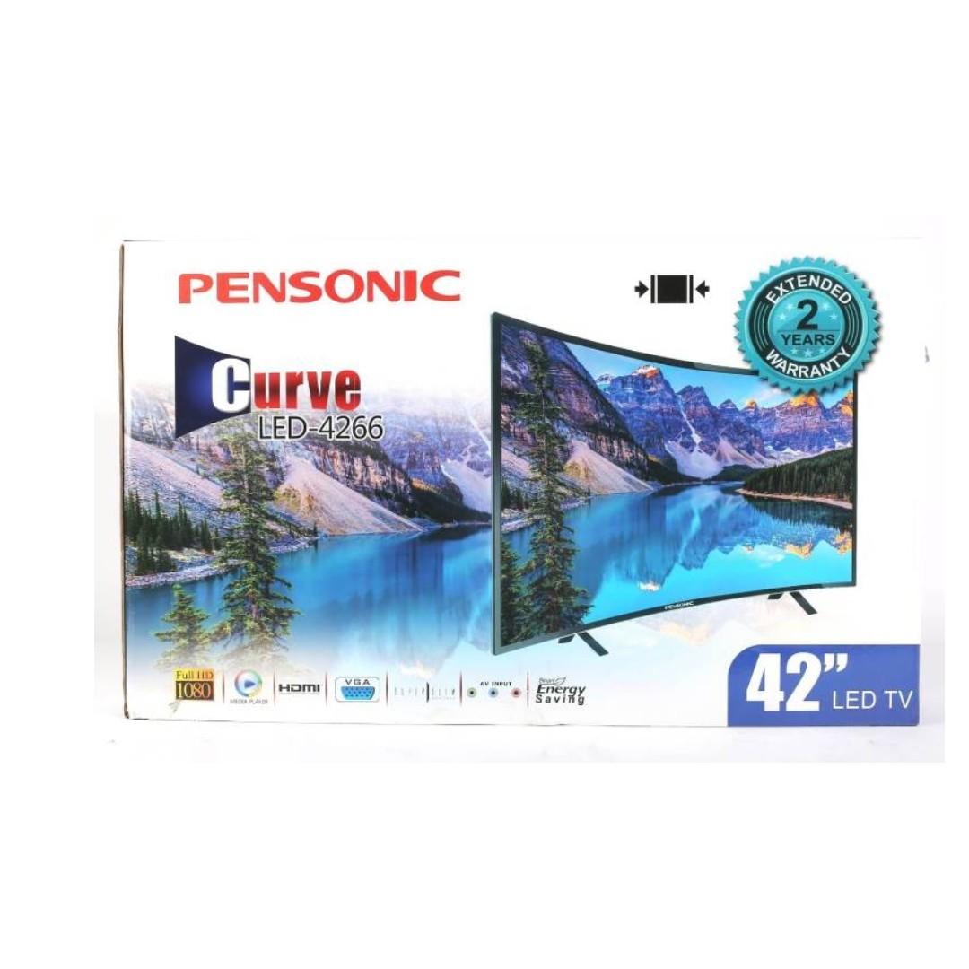 Pensonic Television Curve LED 4266, TV & Home Appliances, TV ...