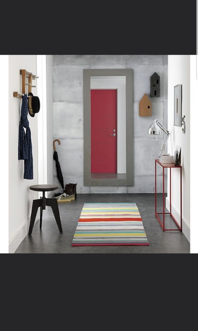 Red Console Walkway Entry table, Furniture & Home Living, Furniture ...