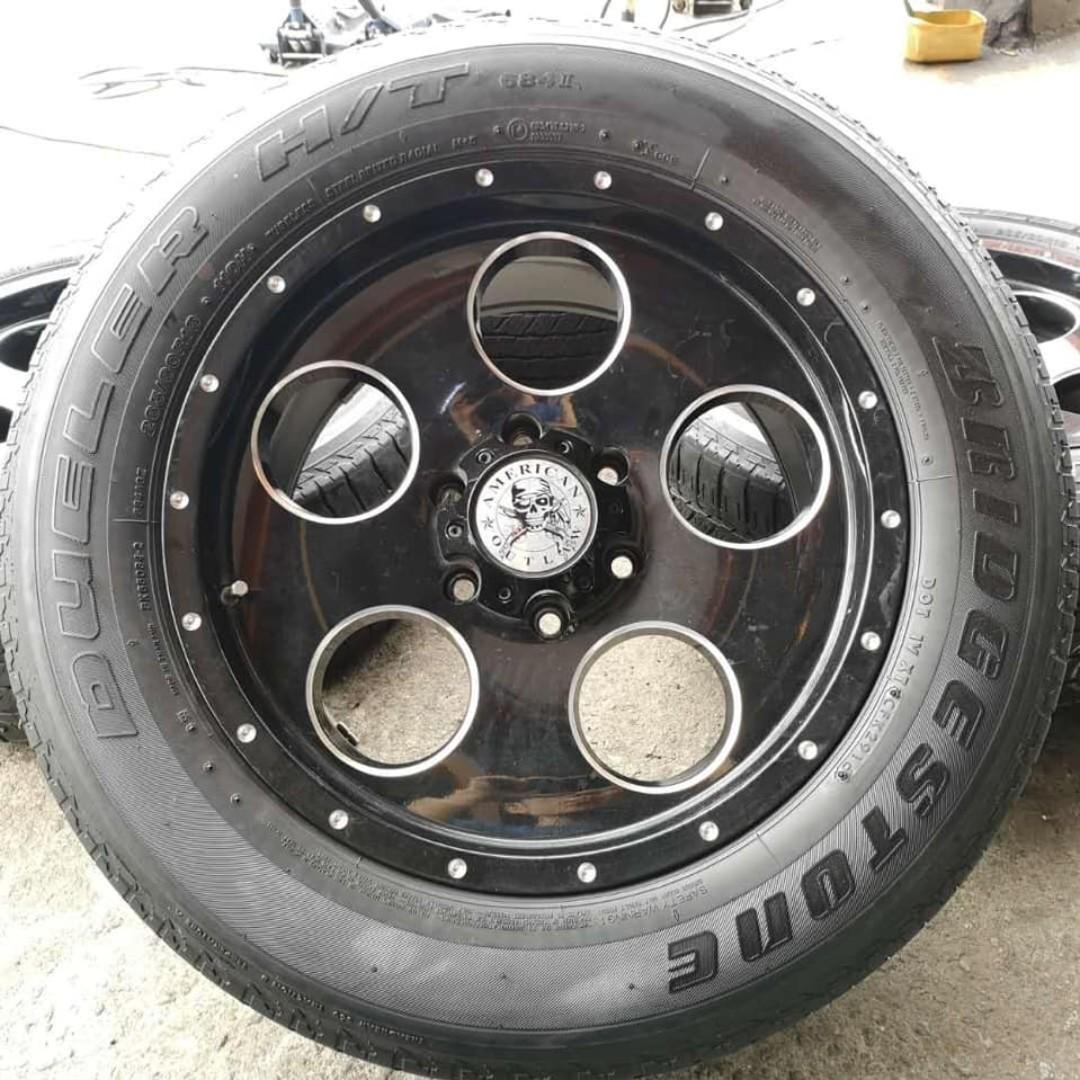 SPORT RIM 4X4 18" & TYRE BRIDGESTONE HILUX TRITON, Auto Accessories on ...