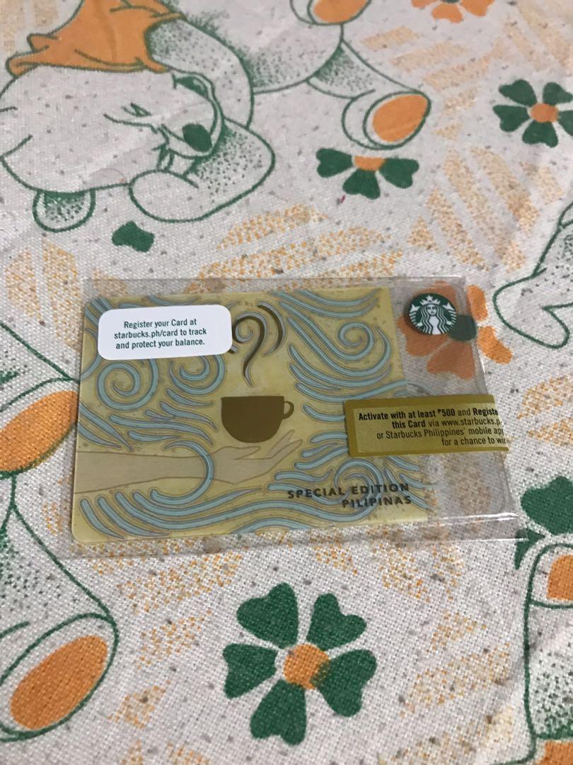 Starbucks Card, Tickets & Vouchers, Store Credits on Carousell