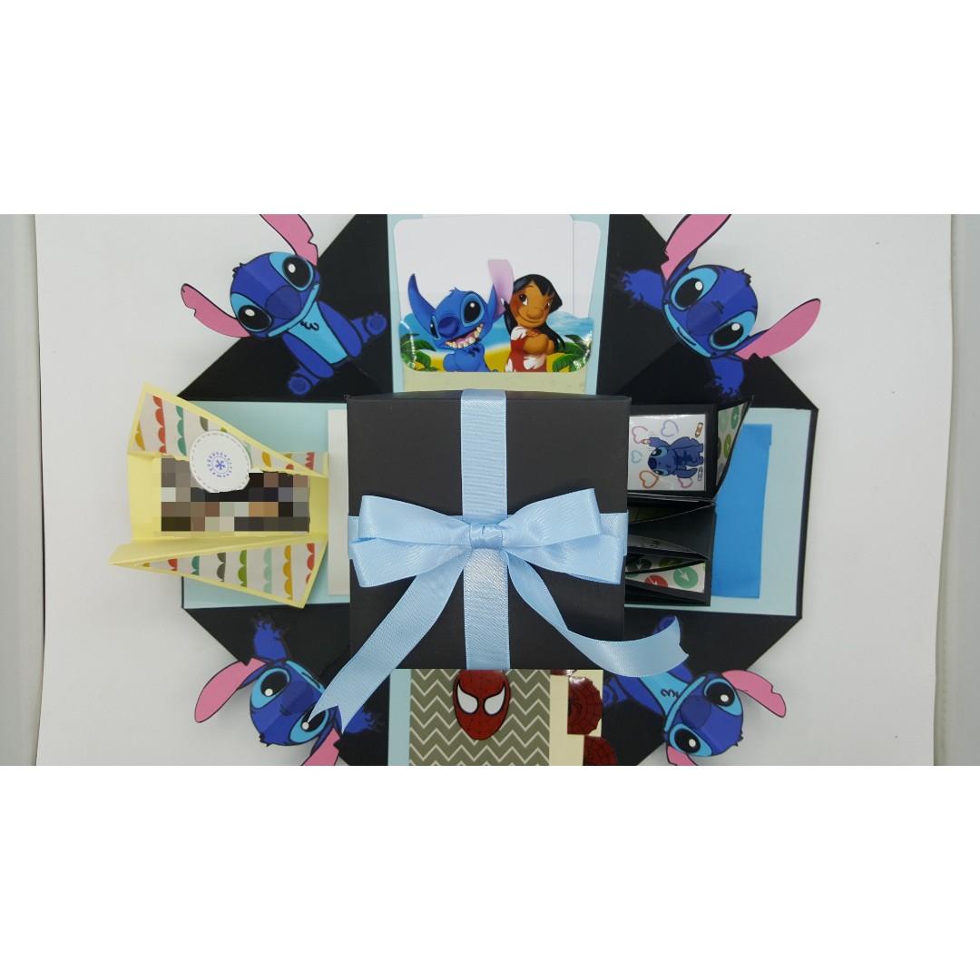 Stitch Explosion Box - Gift Box, Hobbies & Toys, Stationery & Craft ...