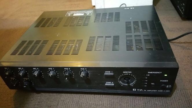 TOA Amplifier model a-1806, Audio, Soundbars, Speakers & Amplifiers on ...