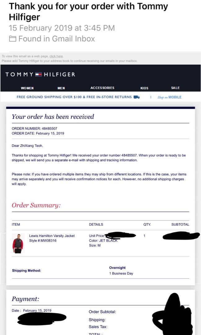 TOMMYXLEWIS Lewis Hamilton Varsity Jacket, Men's Fashion, Coats ...