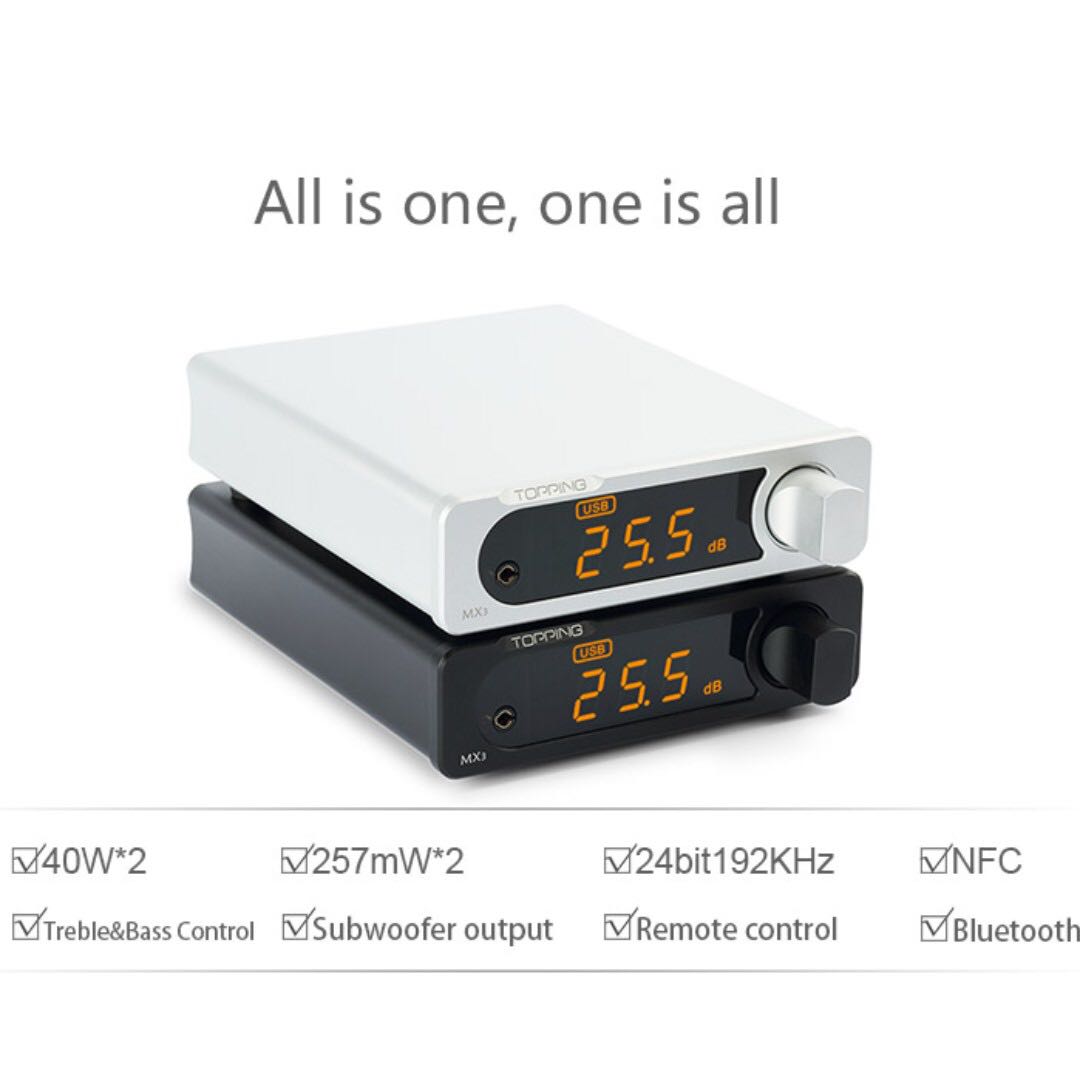 Topping MX3 Bluetooth dac amplifier, Audio, Soundbars, Speakers ...