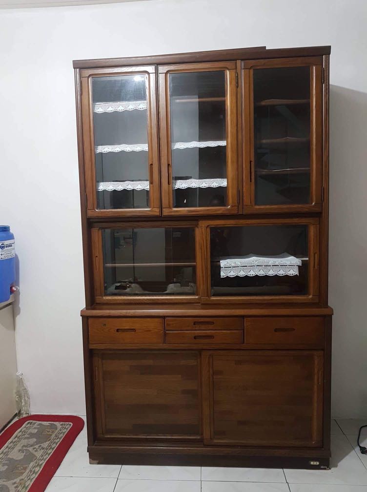 Wooden kitchen cabinet platera, Furniture & Home Living, Furniture ...