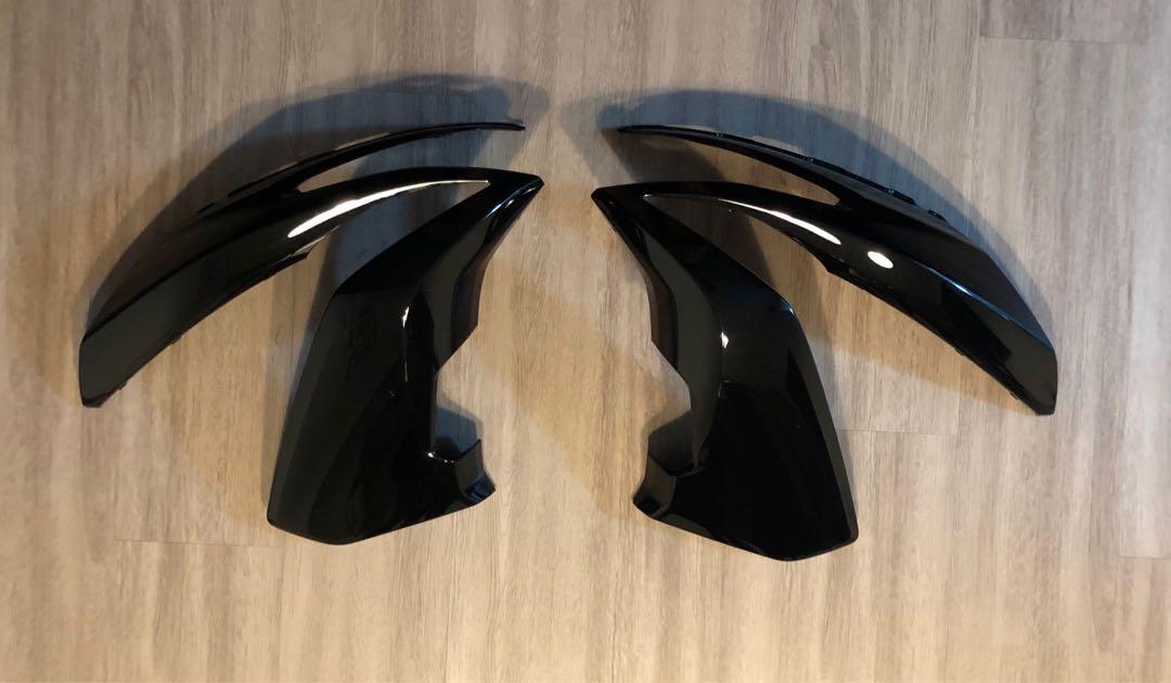 Aerox 155 side panels (Gloss Black), Motorcycles, Motorcycle ...