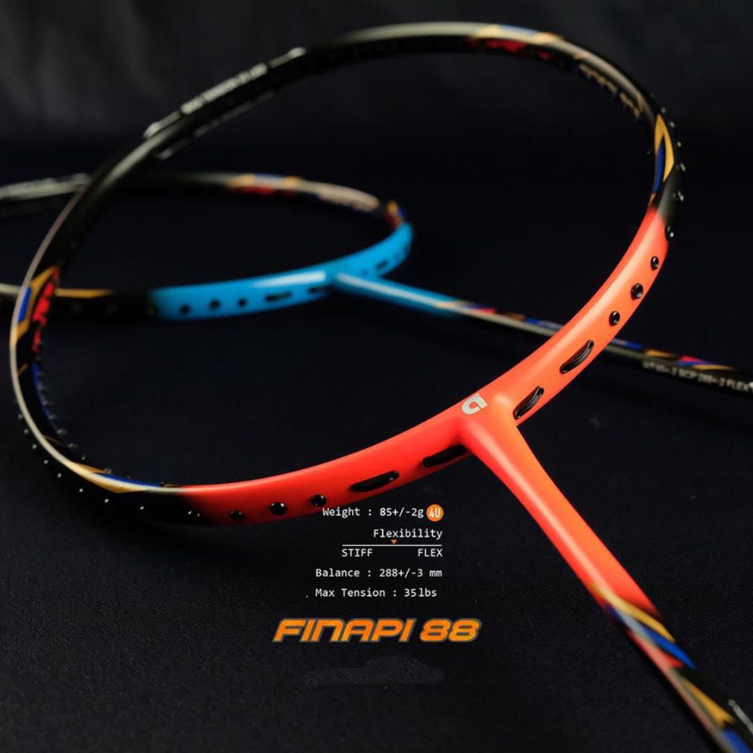 Apacs Finapi 88 Badminton Racket, Sports Equipment, Sports & Games ...
