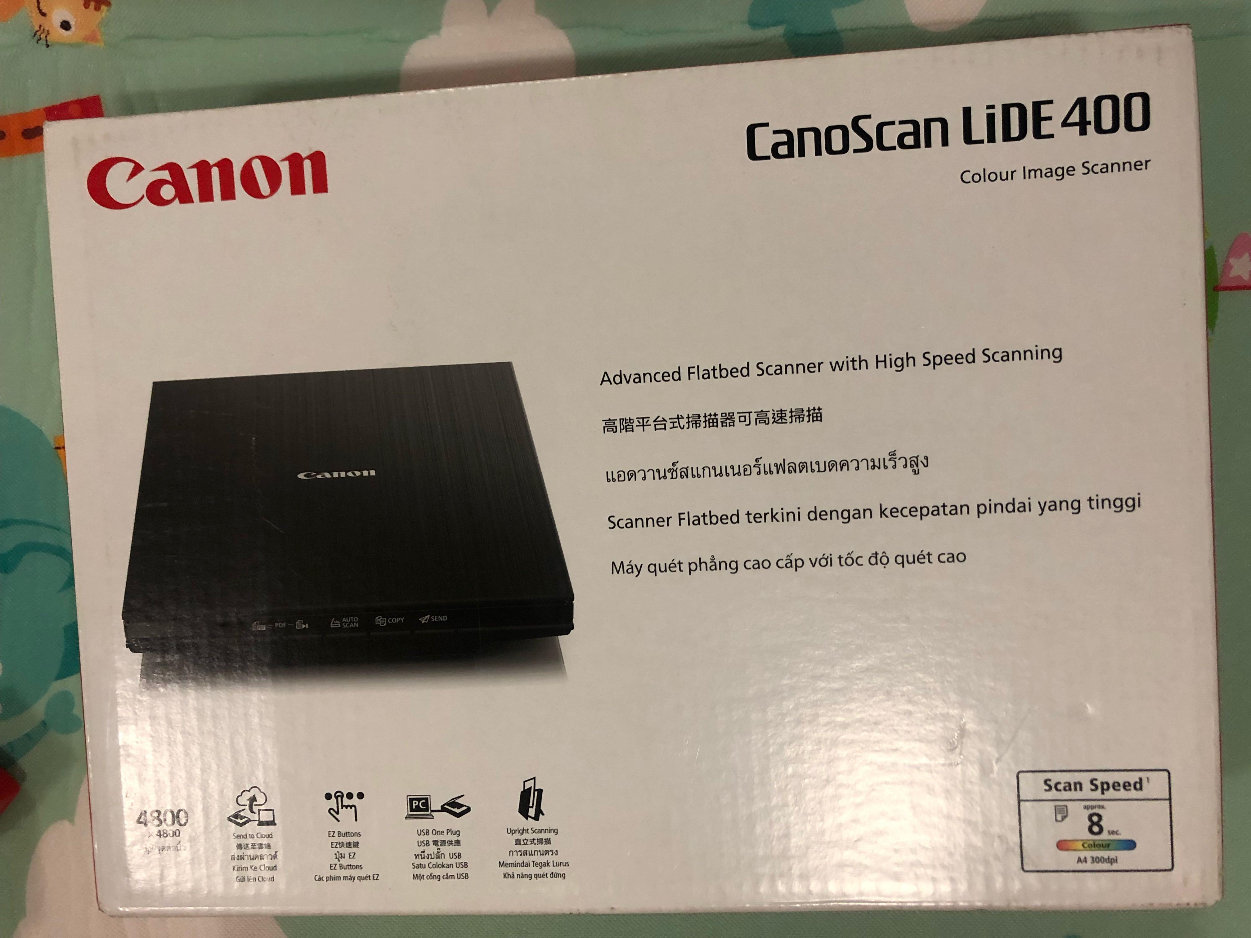 Canon Lide 400 scanner, Computers & Tech, Printers, Scanners & Copiers ...