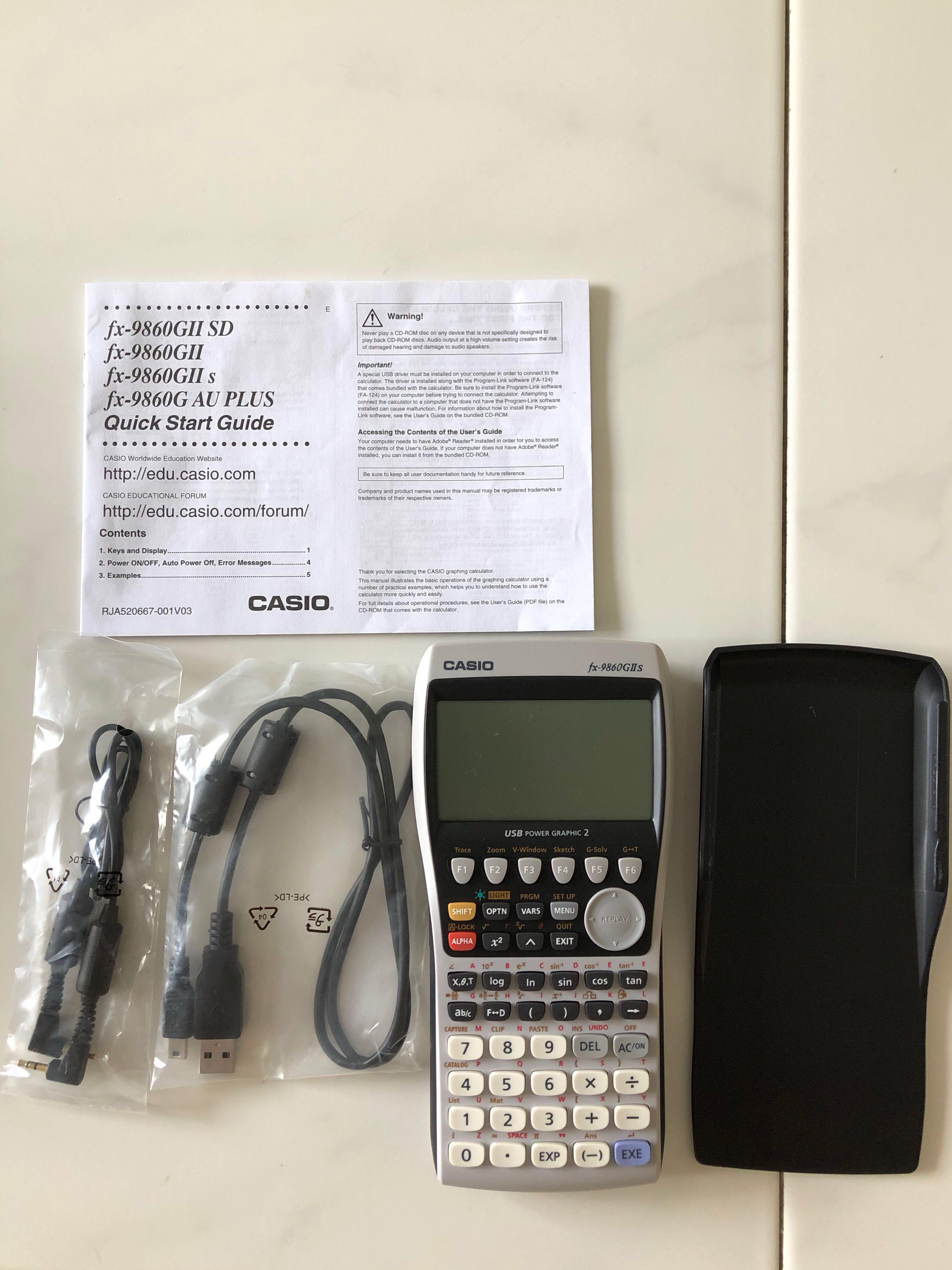 Casio fx 9860 GII S, Mobile Phones & Gadgets, Wearables & Smart Watches ...