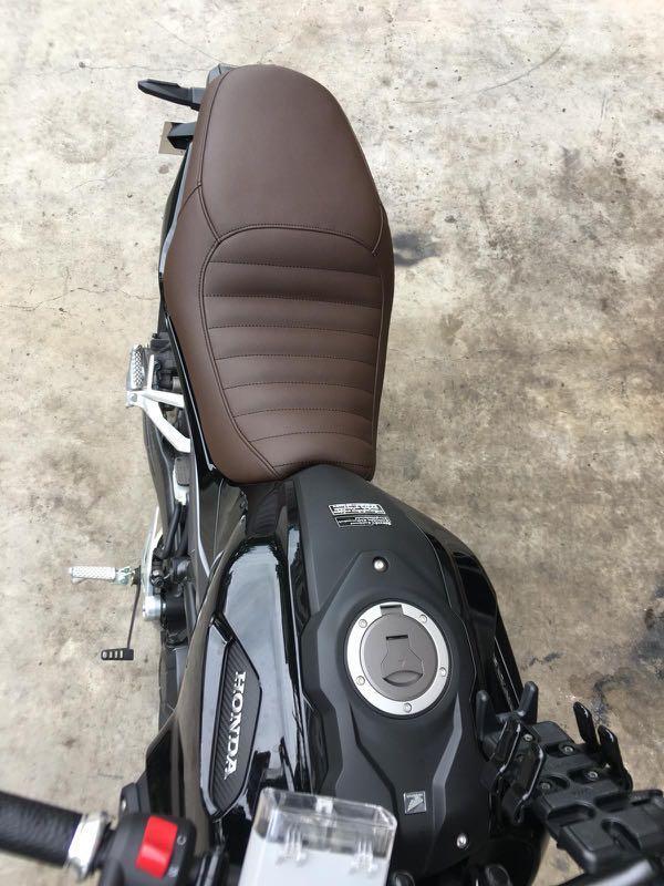 CB150R CB300 split seat mod to one key open., Motorcycles, Motorcycle ...