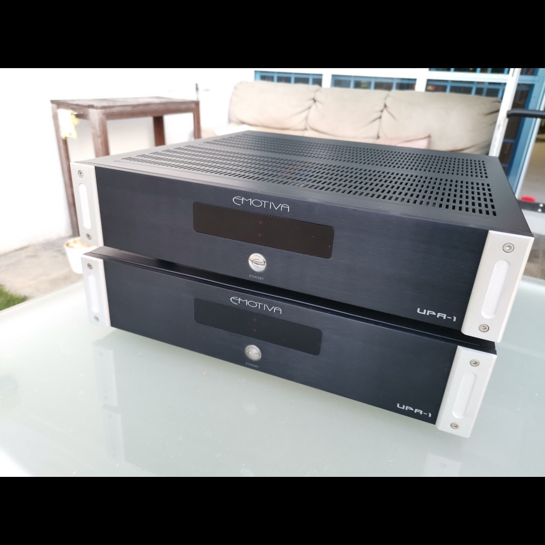 Emotiva MonoBlock power amps(UPA 1), Audio, Other Audio Equipment on ...