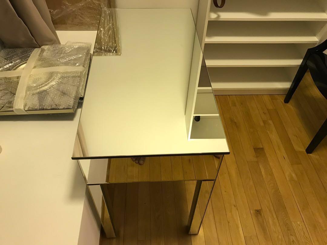 Full glass table, Furniture & Home Living, Furniture, Tables & Sets on ...