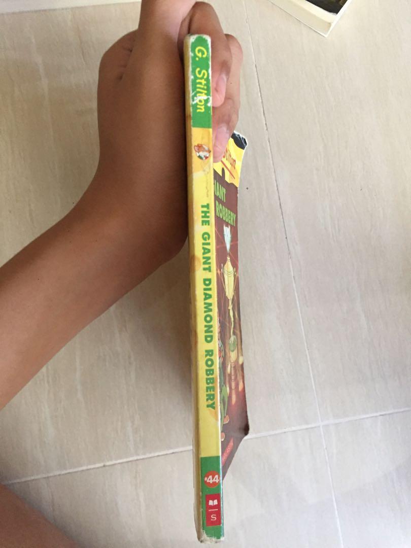 Geronimo Stilton. The Giant Diamond Robbery, Hobbies & Toys, Books ...