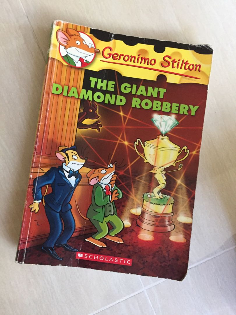 Geronimo Stilton. The Giant Diamond Robbery, Hobbies & Toys, Books ...