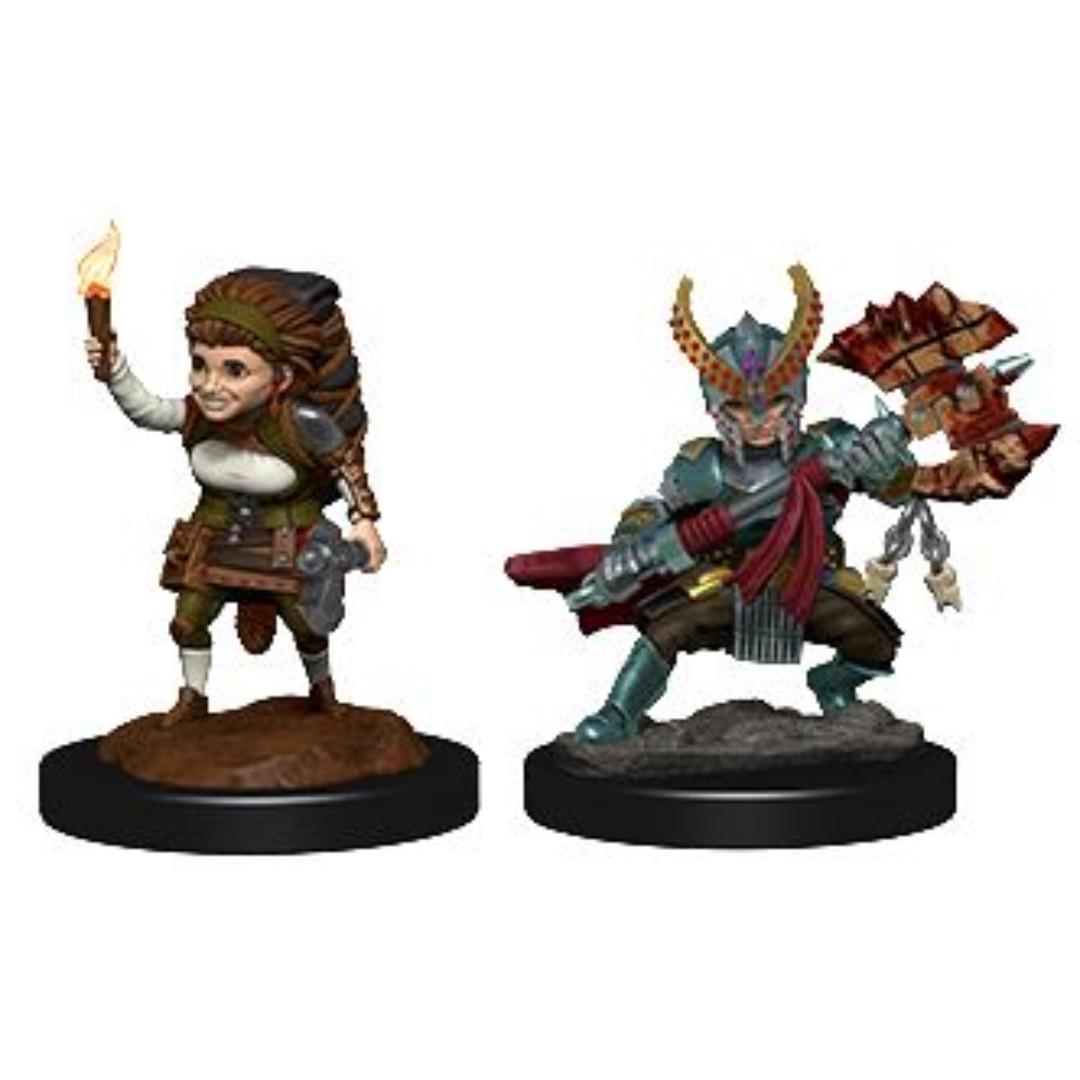 Halfling Fighter Female - Dungeons & Dragons Miniatures, Hobbies & Toys ...