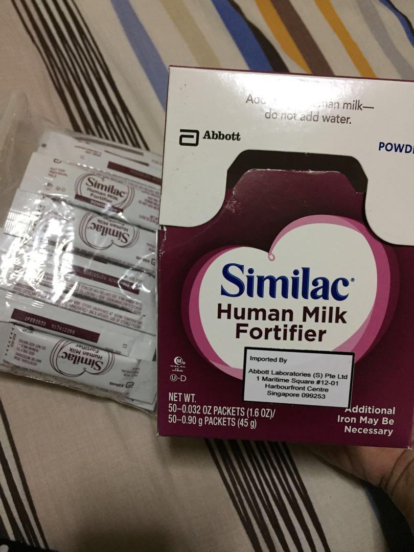Human Milk Fortifier (HMF) Similac, Babies & Kids, Nursing & Feeding ...