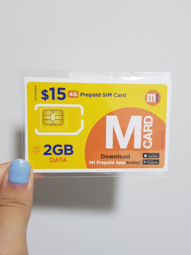 M1 Prepaid Sim Card, Everything Else on Carousell