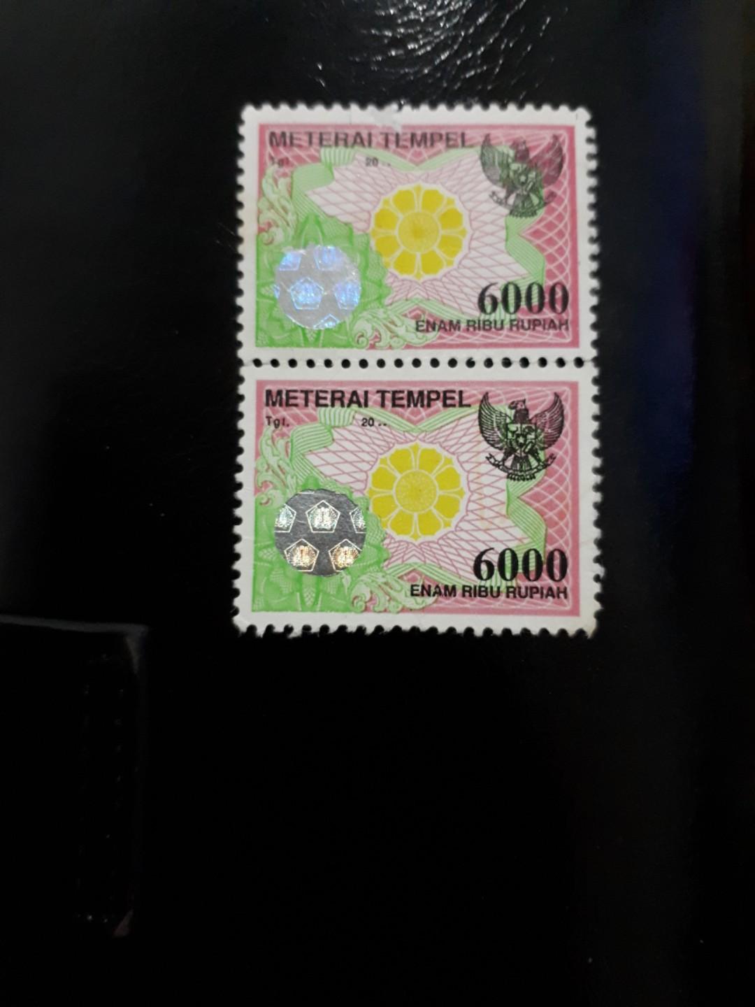 Materai Baru Th. 2000 - 2002 ori, Antik, Lainnya di Carousell