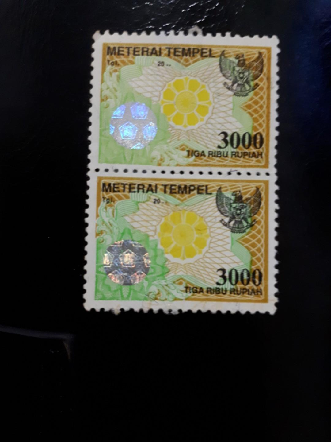 Materai Baru Th. 2000 - 2002 ori, Antik, Lainnya di Carousell