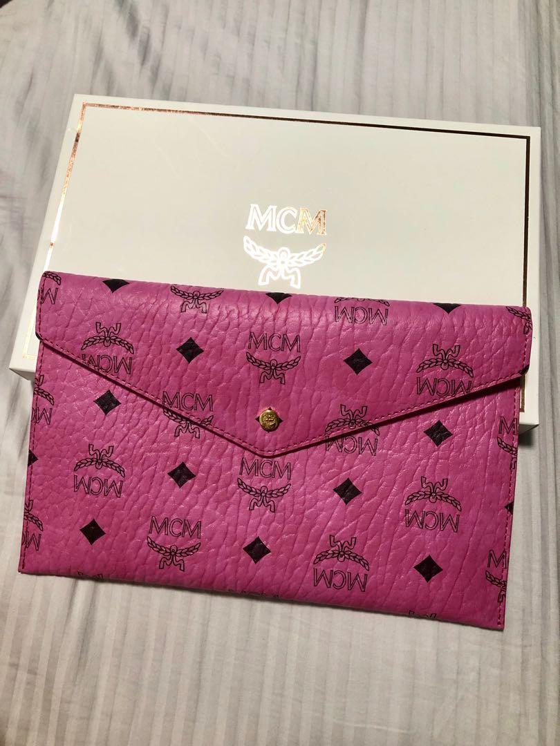 MCM Envelope, Women's Fashion, Bags & Wallets, Purses & Pouches on ...