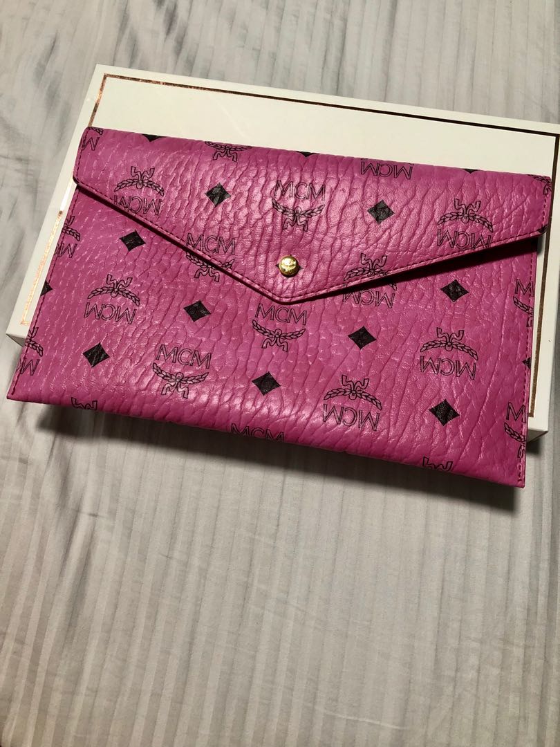 MCM Envelope, Women's Fashion, Bags & Wallets, Purses & Pouches on ...