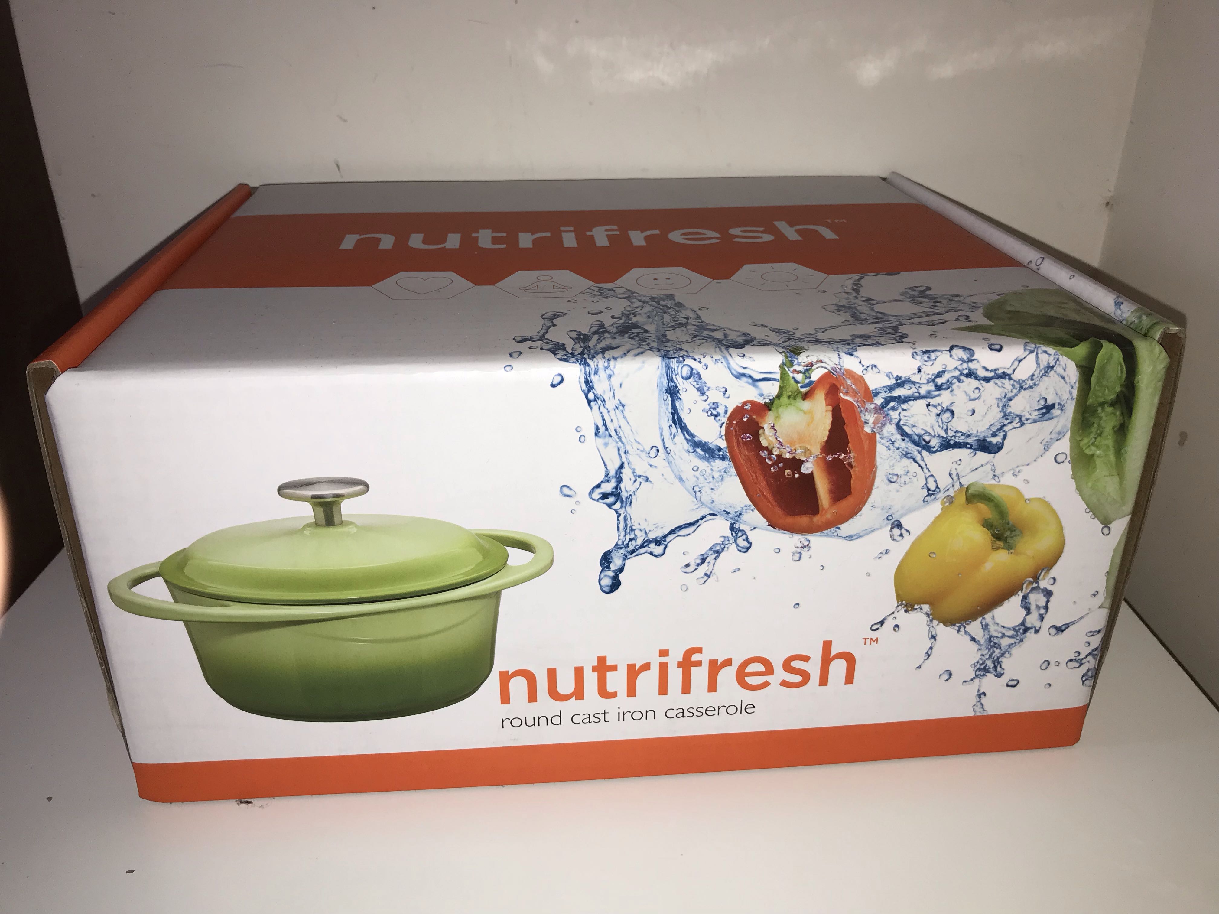 nutrifresh 20cm 2.4公升 圓形耳鍋, 家庭電器, 廚房電器, 水壺 - Carousell