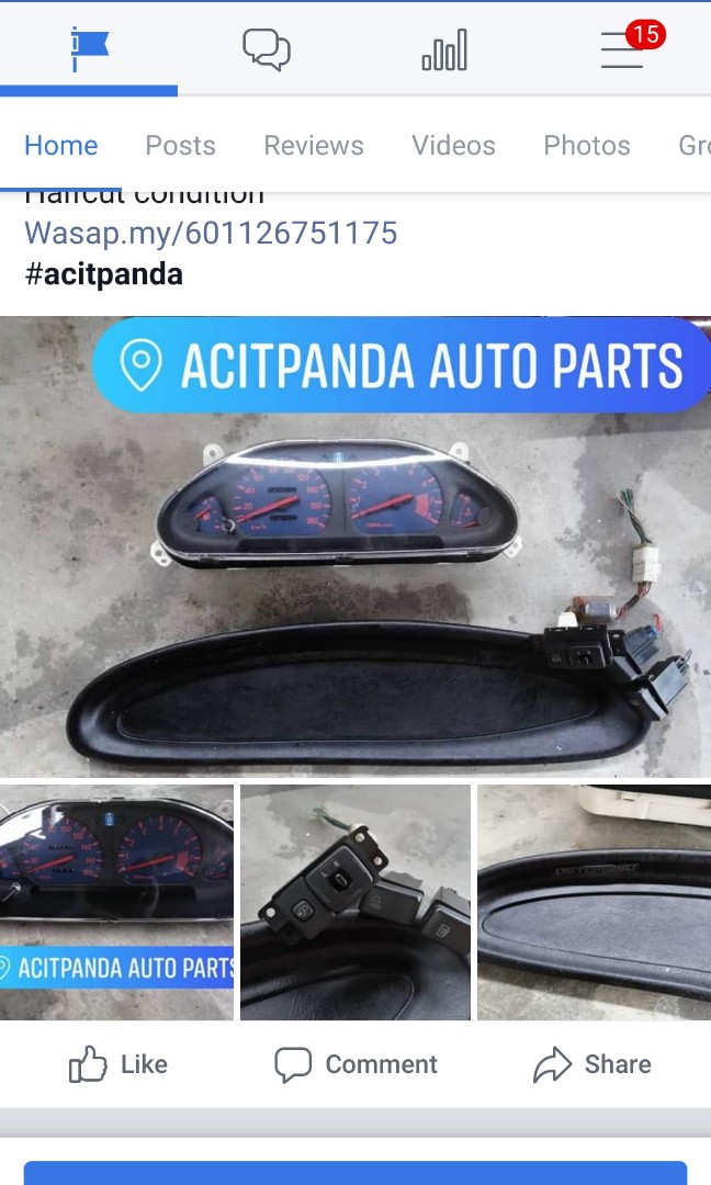 Part Daihatsu Charade G200 Detomaso, Auto Accessories on Carousell
