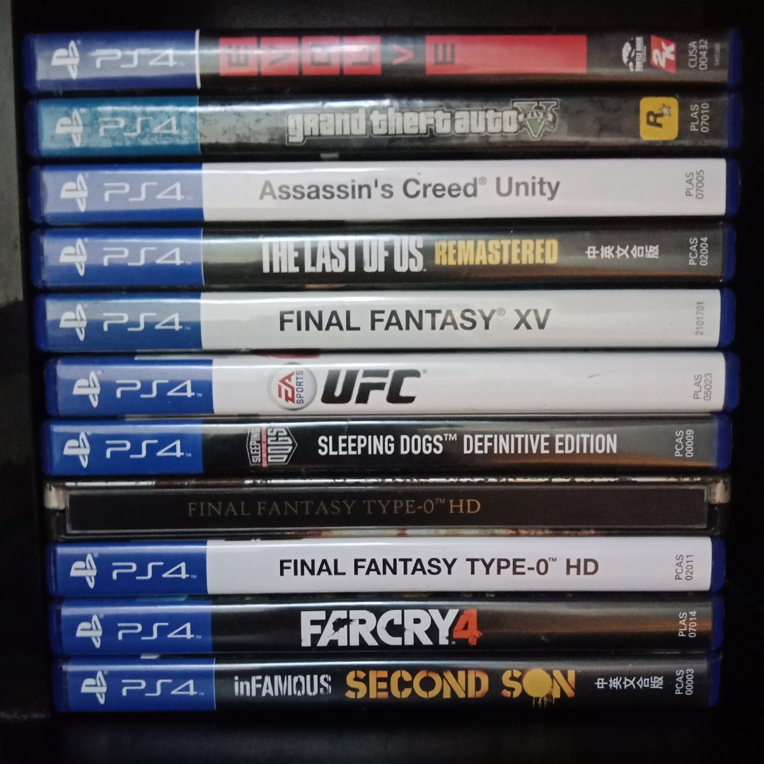 PS4 used games, Video Gaming, Video Games, PlayStation on Carousell