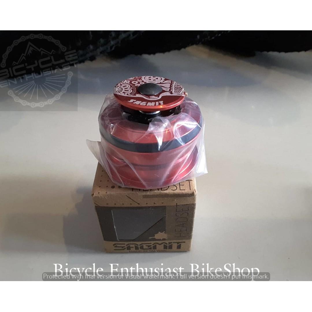 Sagmit Sealed Bearing Headset 1 1/8 Threadless 44 Integrated Bicycle ...