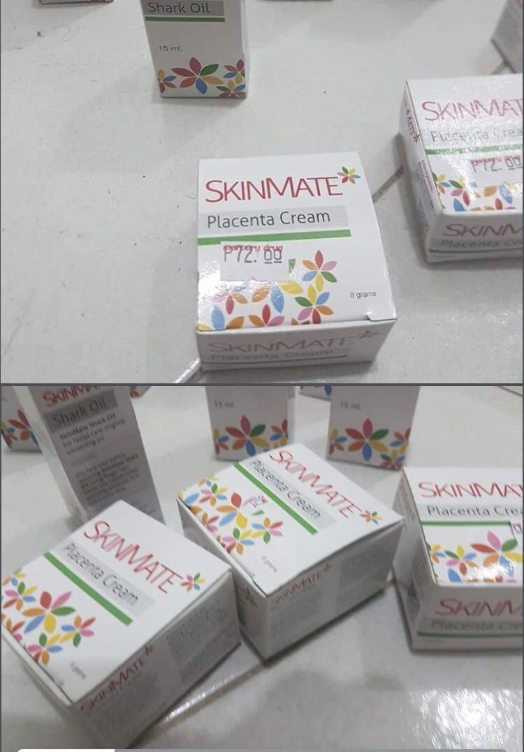 Skinmate placenta crream and skinmate shark oil, Beauty & Personal Care ...