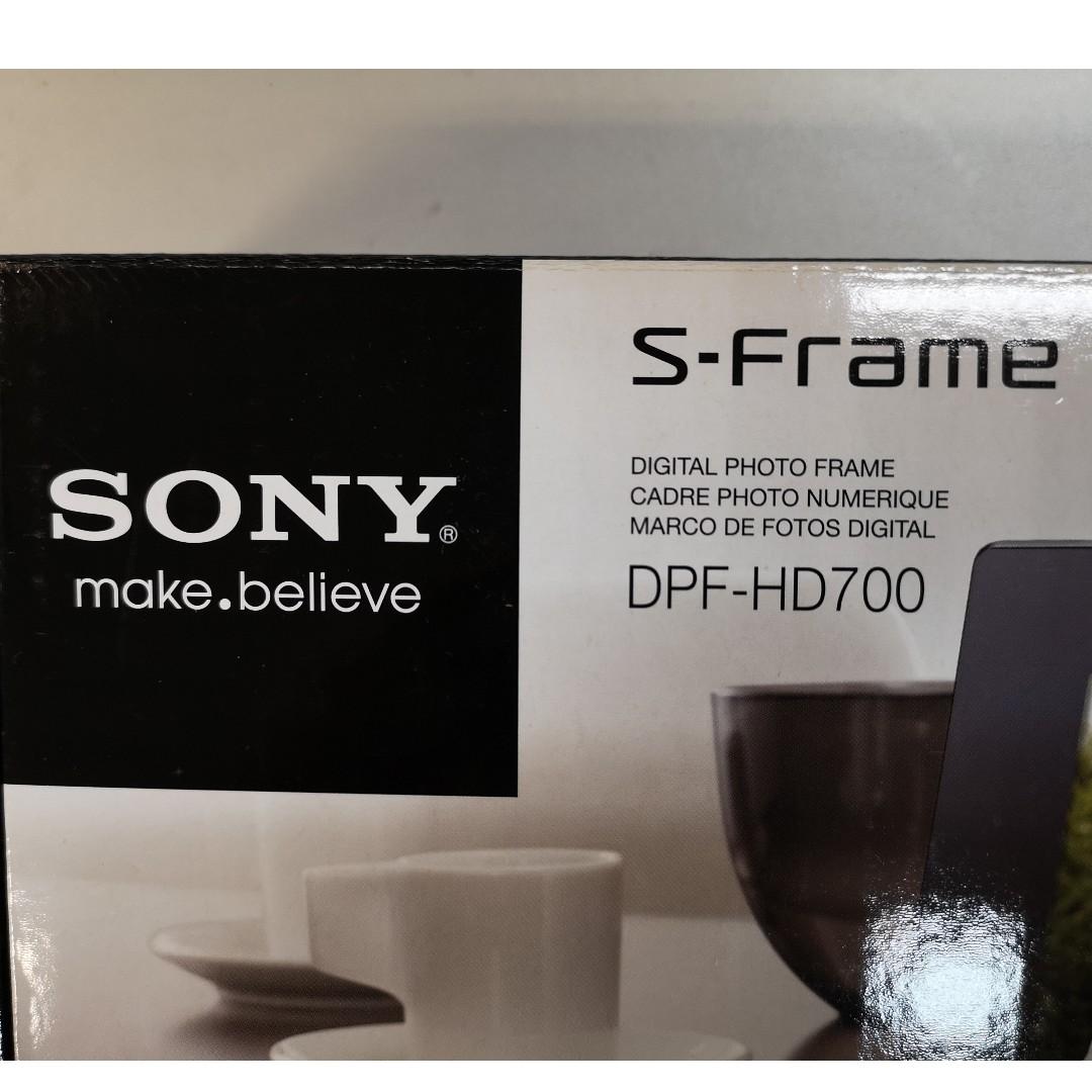 Digital Photo Frame (Sony S-Frame DPF-HD700), Furniture & Home Living ...