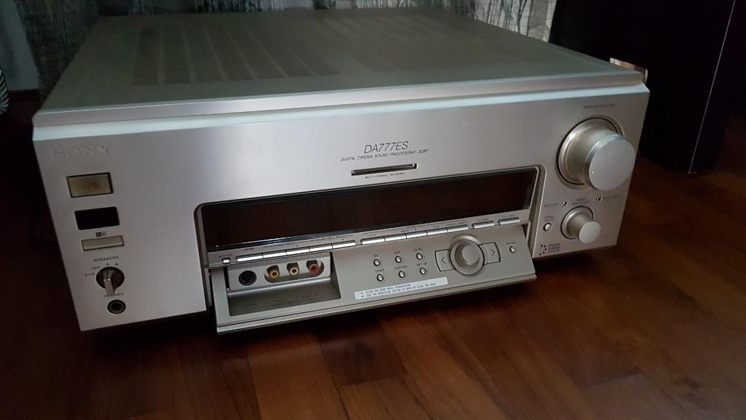 Sony DA777ES av receiver, Audio, Soundbars, Speakers & Amplifiers on ...
