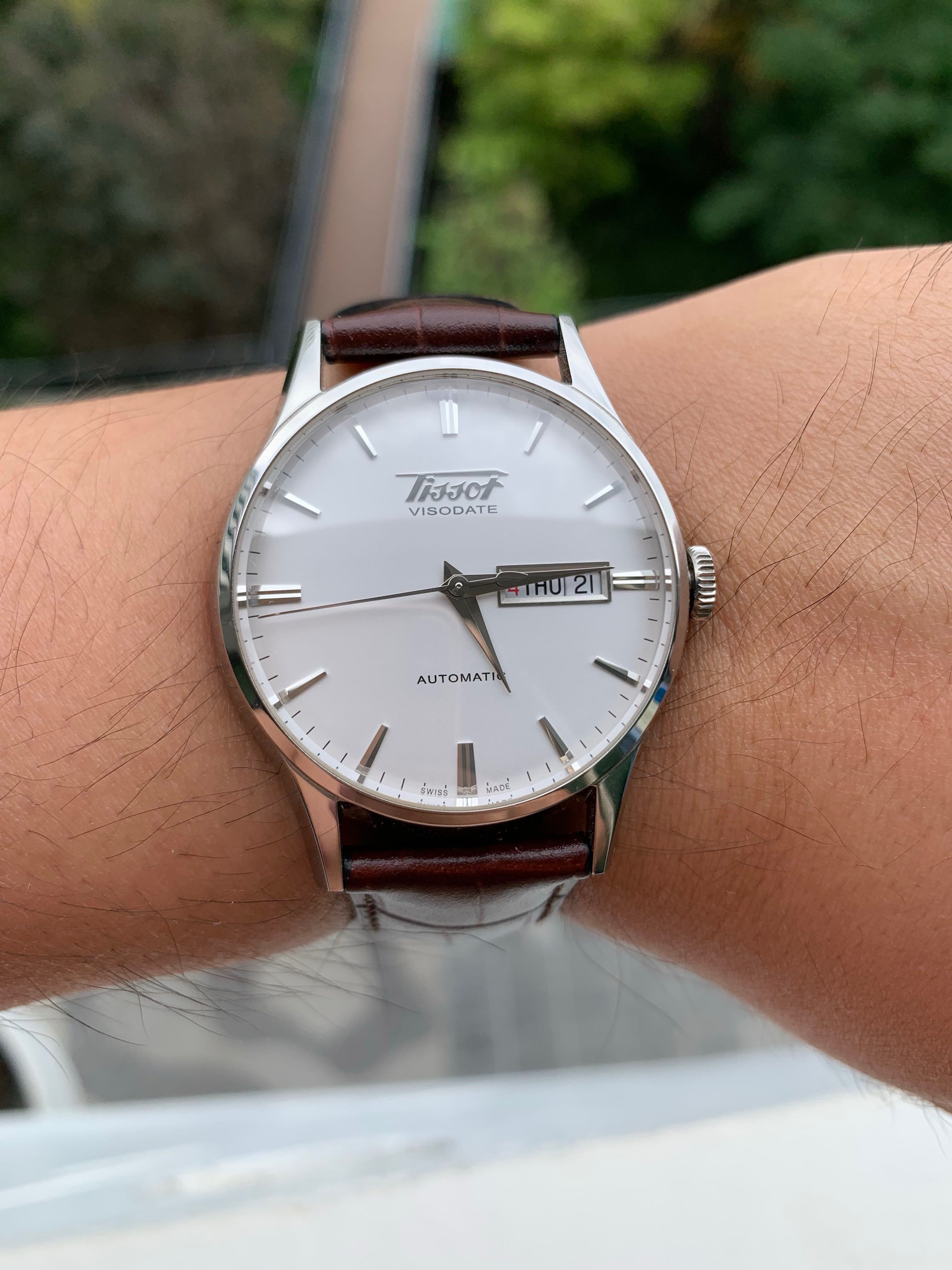 Tissot Visodate Heritage, Luxury, Watches on Carousell