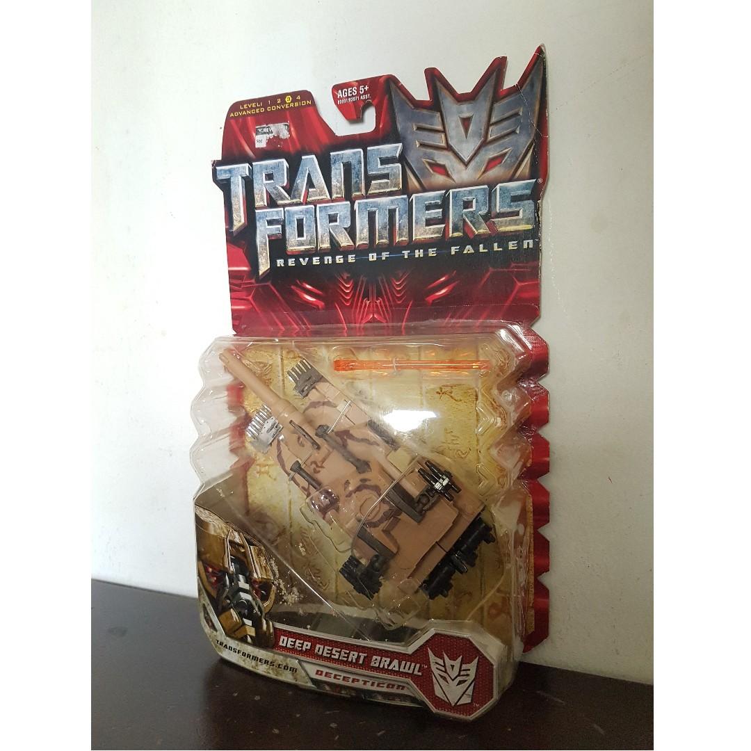 TRANSFORMERS Revenge Of The Fallen (ROTF) Deluxe Deep Desert BRAWL MISB ...