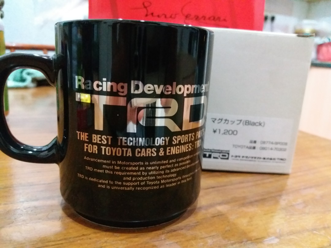 Trd mug cup toyota racing development nismo mugen jdm, Everything Else on Carousell