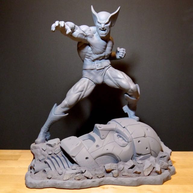 1/4 Wolverine model kit (resin), Hobbies & Toys, Toys & Games on Carousell