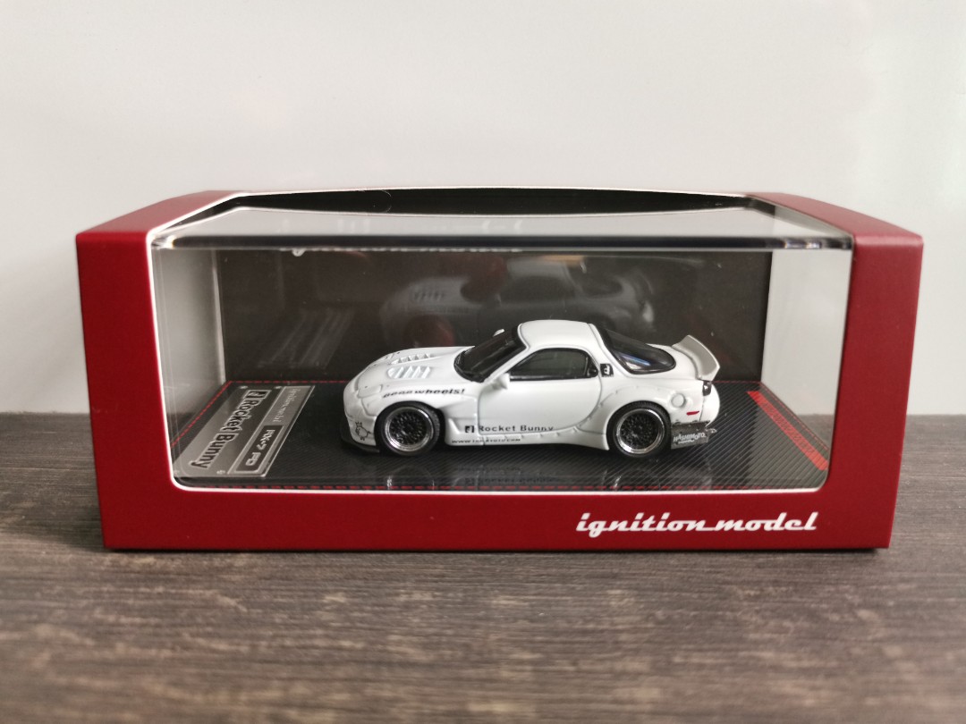 *Reserved* 1/64 IG1411 Ignition Model Rocket Bunny Mazda RX-7 FD3S Japan Exclusive (White ...