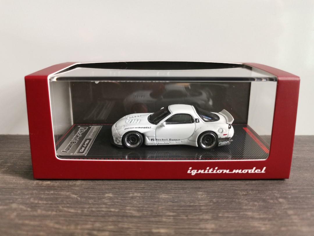 *Reserved* 1/64 IG1411 Ignition Model Rocket Bunny Mazda RX-7 FD3S Japan Exclusive (White ...